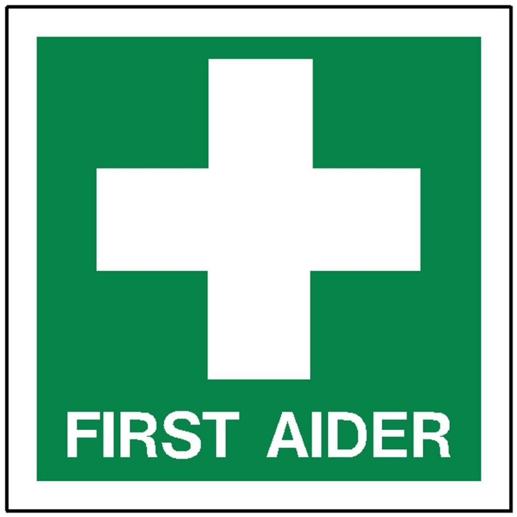 First Aider Stickers | Hard Hat Stickers