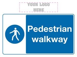 Pedestrian Walkway Sign - Slater Signs