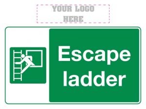 Escape Ladder Sign - Slater Signs