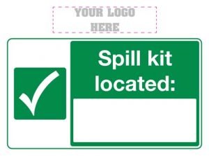 Spill Kit Located Sign - Slater Signs