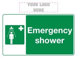 Emergency Shower Sign - Slater Signs