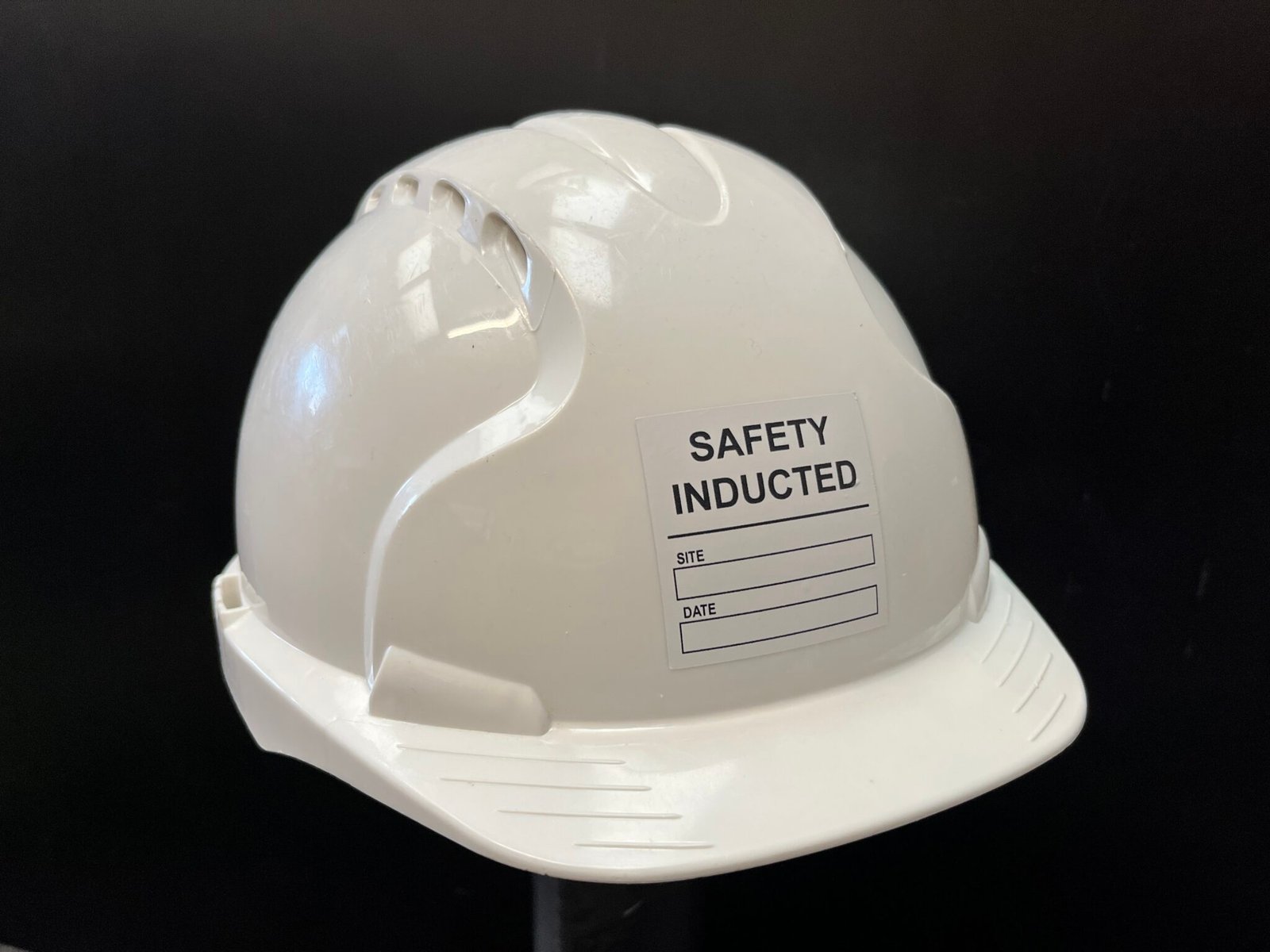 Basic Safety Inducted Stickers | Hard Hat Stickers | 01322 558409